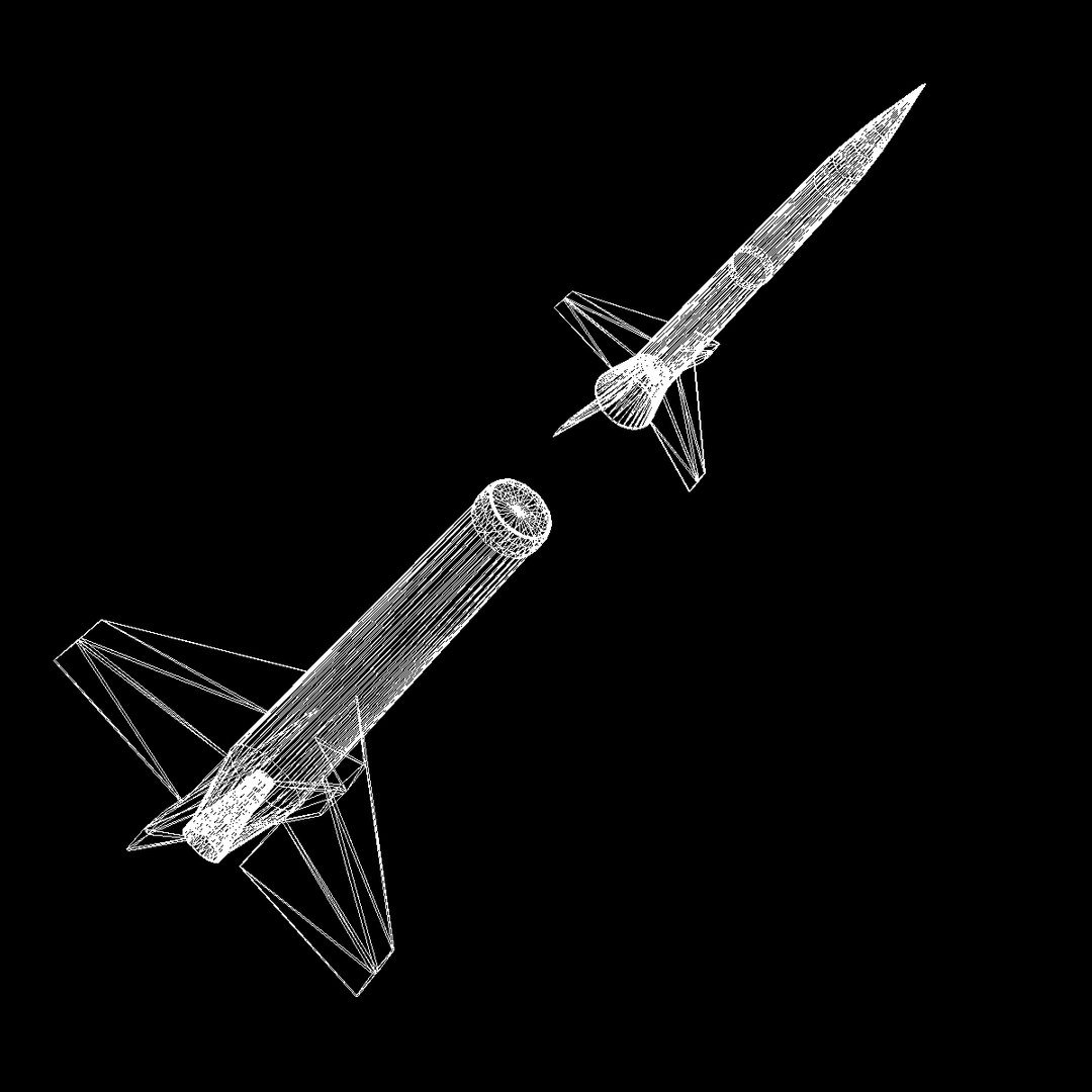 Centauro Rocket 3d Model