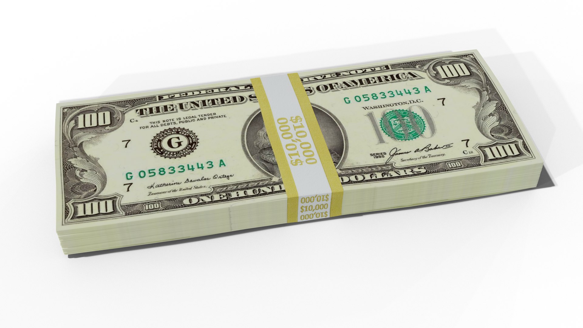 Bill Stack 3D Model - TurboSquid 1639112