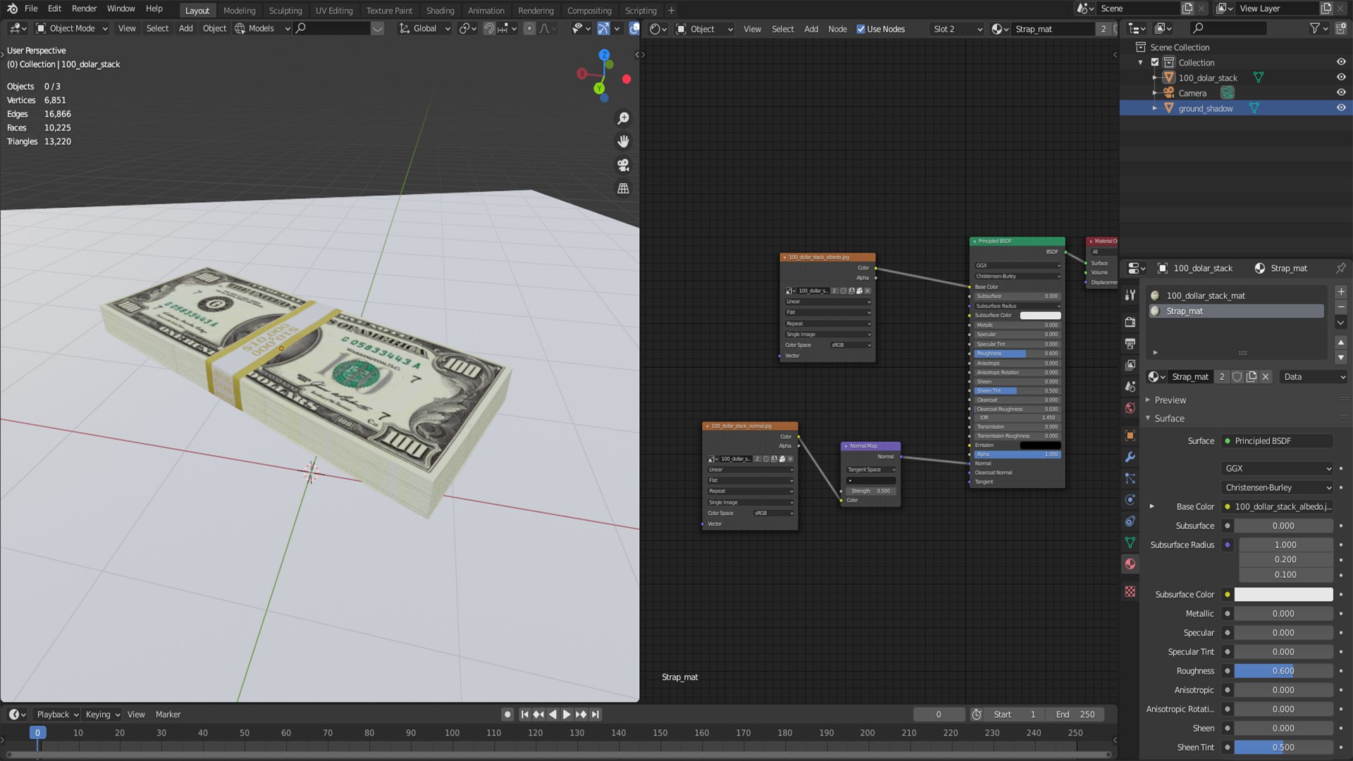 Bill Stack 3D Model - TurboSquid 1639112
