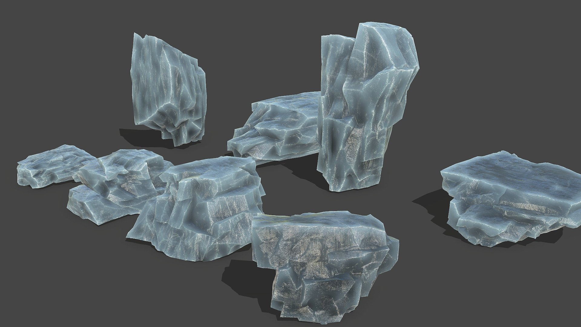 Ice rock 13 3D model - TurboSquid 2047239