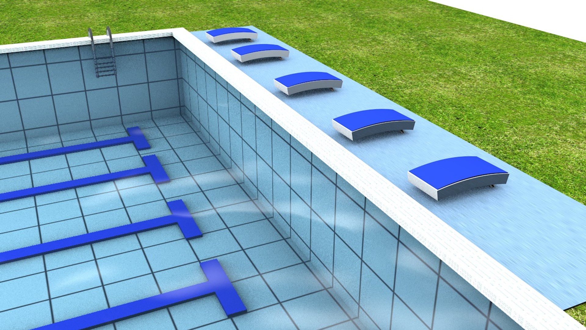 Swimming pool 3D - TurboSquid 1615060