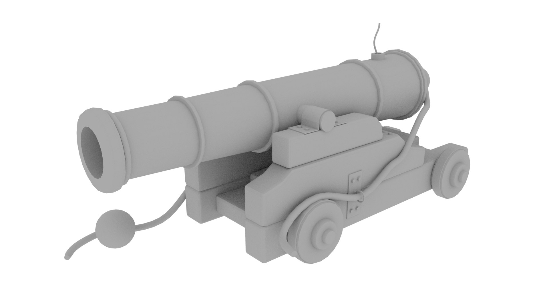 Cannon 3D - TurboSquid 2080983