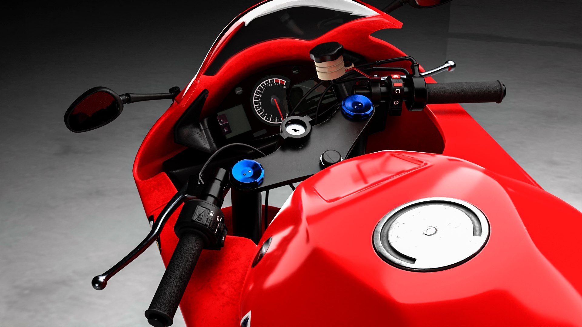 Honda CBR 600 RR 3D Model - TurboSquid 1811022