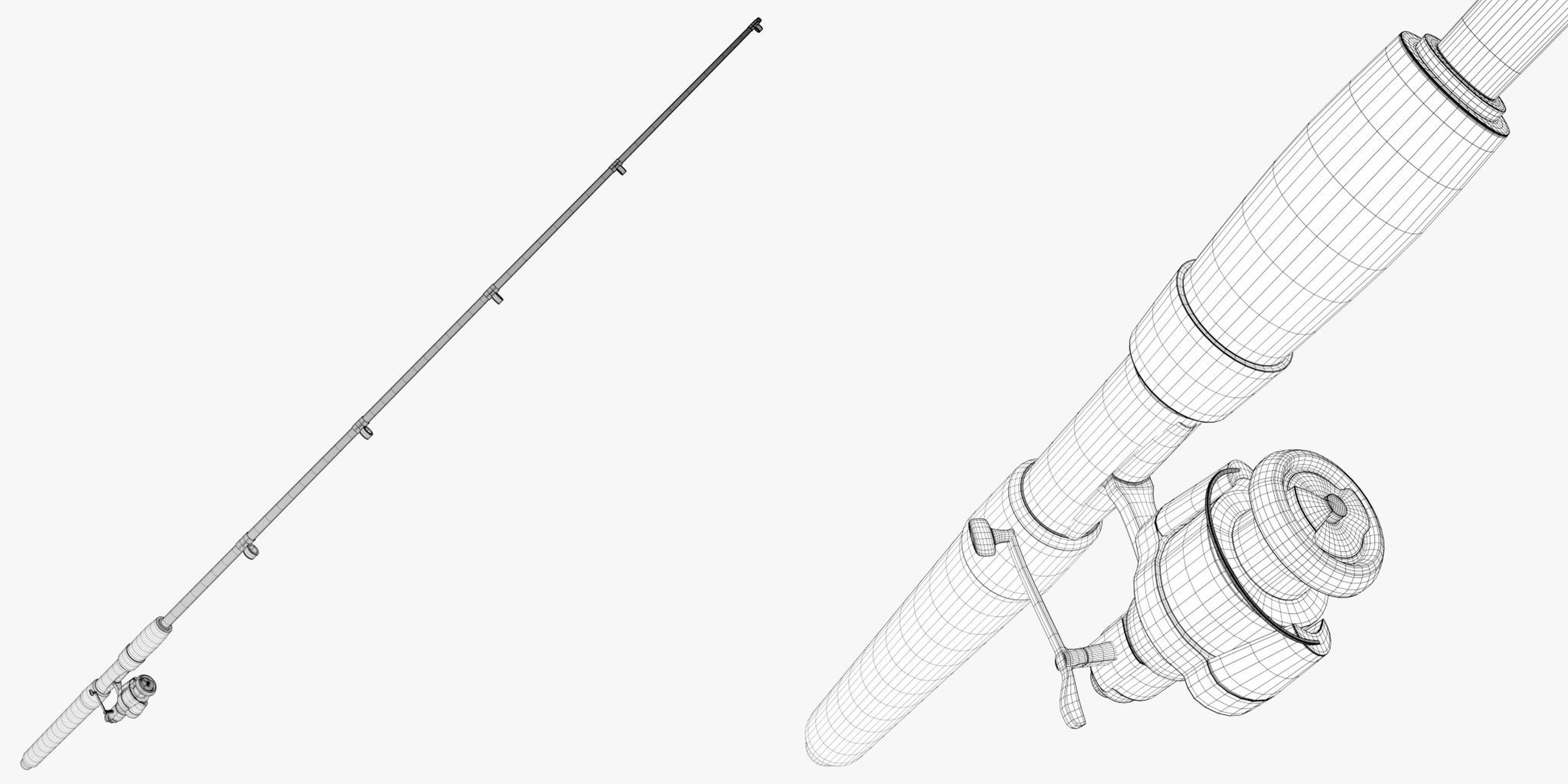 3D fishing rod 2 - TurboSquid 1159922