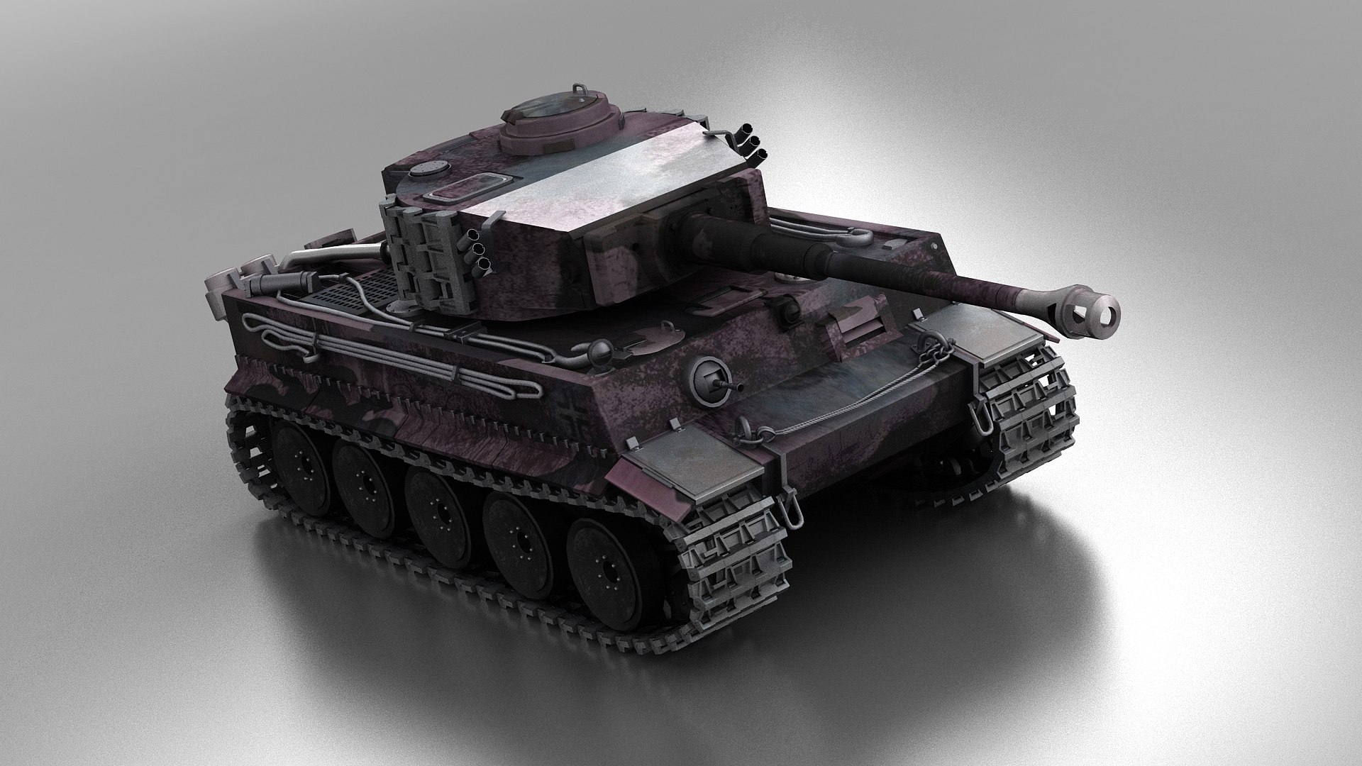 Panzerkampfwagen World World War 2 German Nazi Wehrmacht 3D Model ...