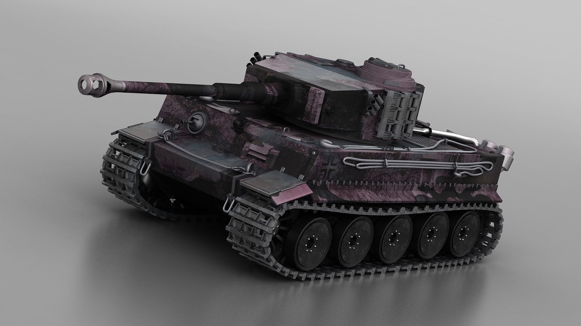 Panzerkampfwagen World World War 2 German Nazi Wehrmacht 3D Model ...