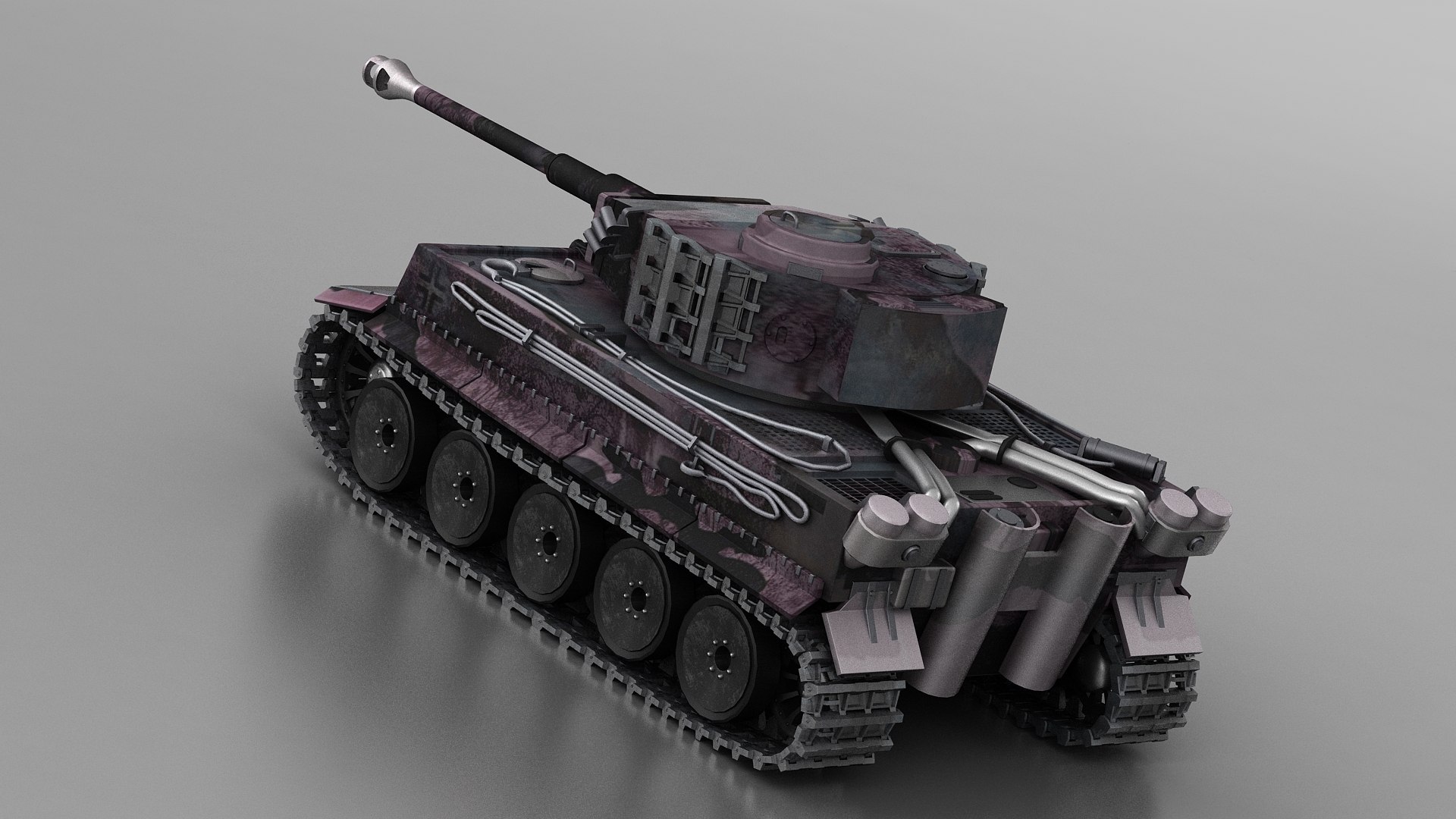 Panzerkampfwagen World World War 2 German Nazi Wehrmacht 3D Model ...