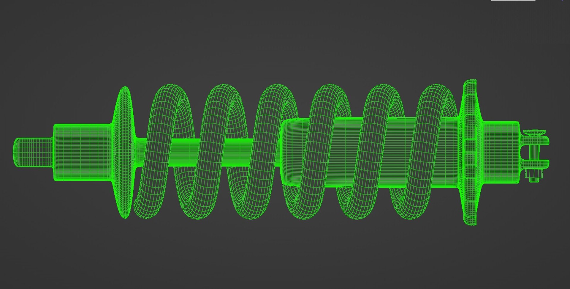 Suspension Spring 3D Model - TurboSquid 1625331