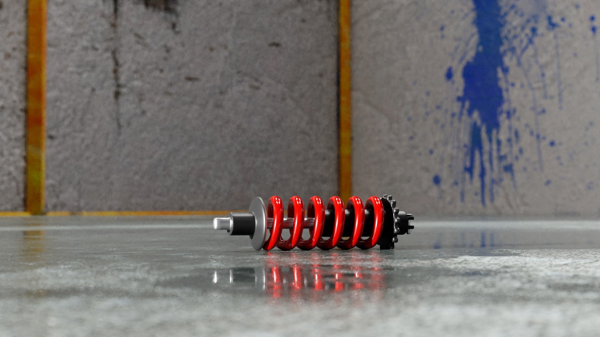 Suspension Spring 3D Model - TurboSquid 1625331