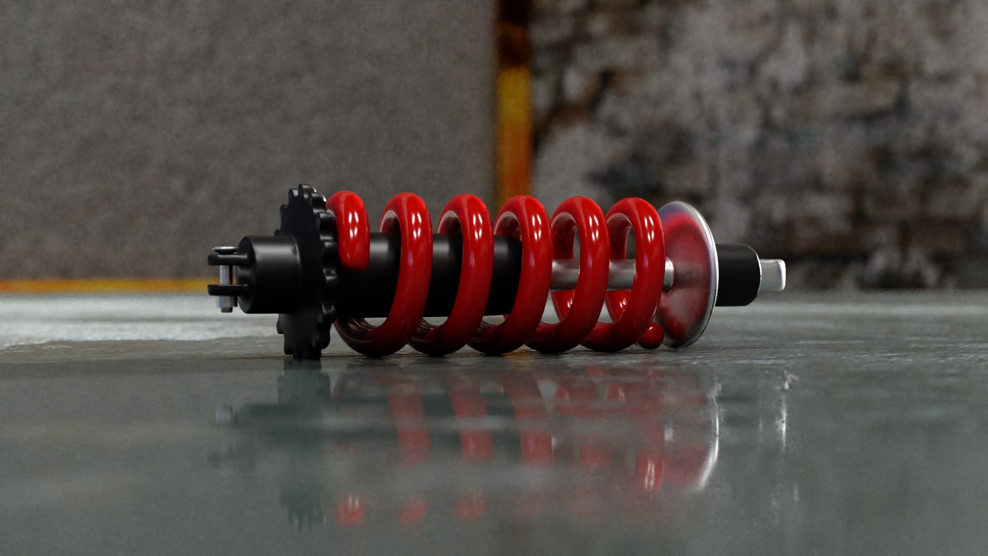 Suspension Spring 3D Model - TurboSquid 1625331