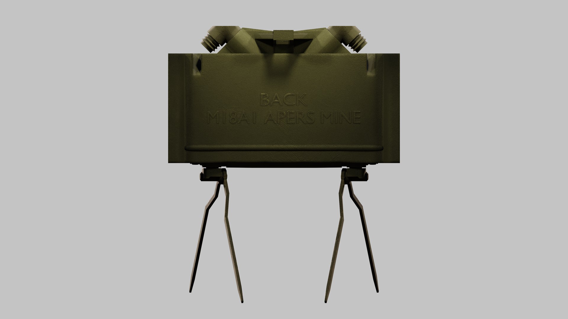 M18A1 Claymore 3D Model - TurboSquid 1821016