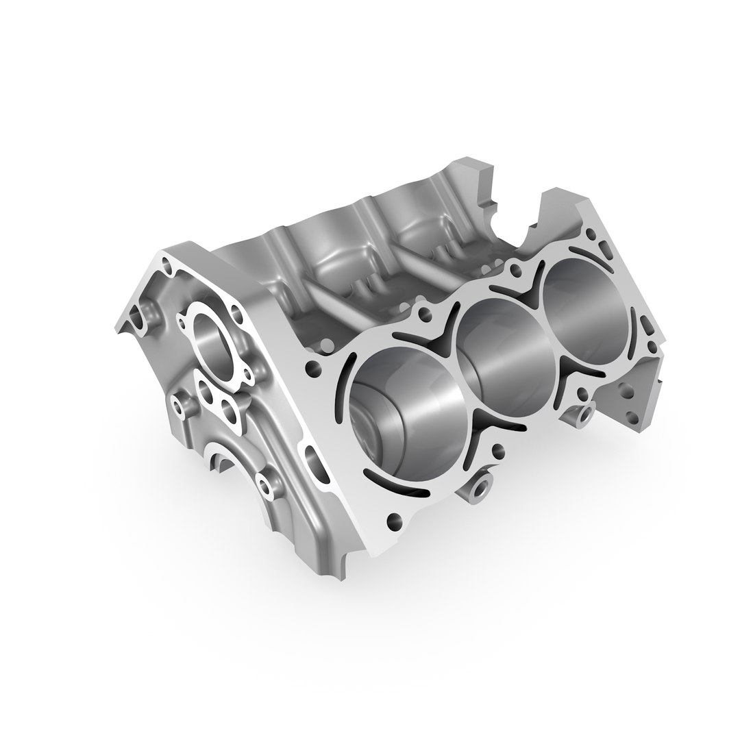 Generic Engine Block 3D Model - TurboSquid 1258618