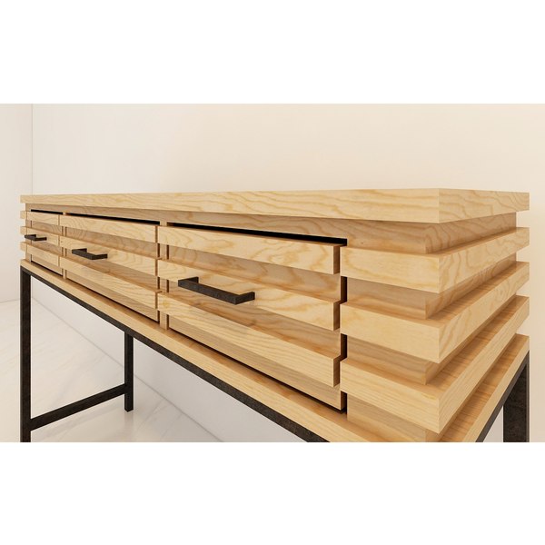 Logan console table jamie 3D - TurboSquid 1562293