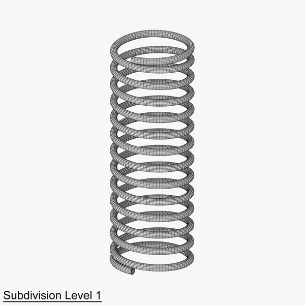 Metal spring - 3D model - TurboSquid 1421677