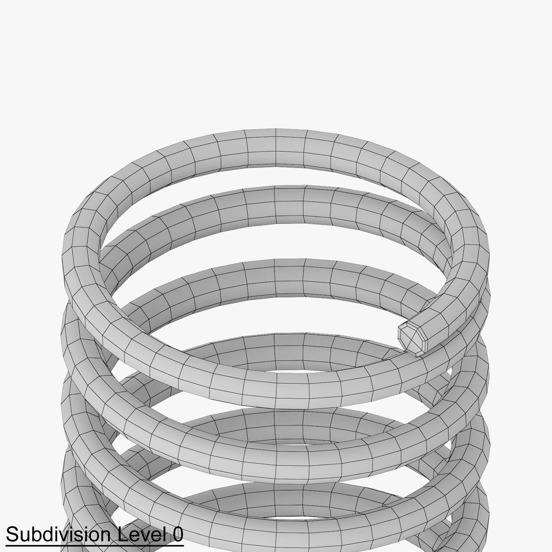 Metal Spring - 3D Model - TurboSquid 1421677