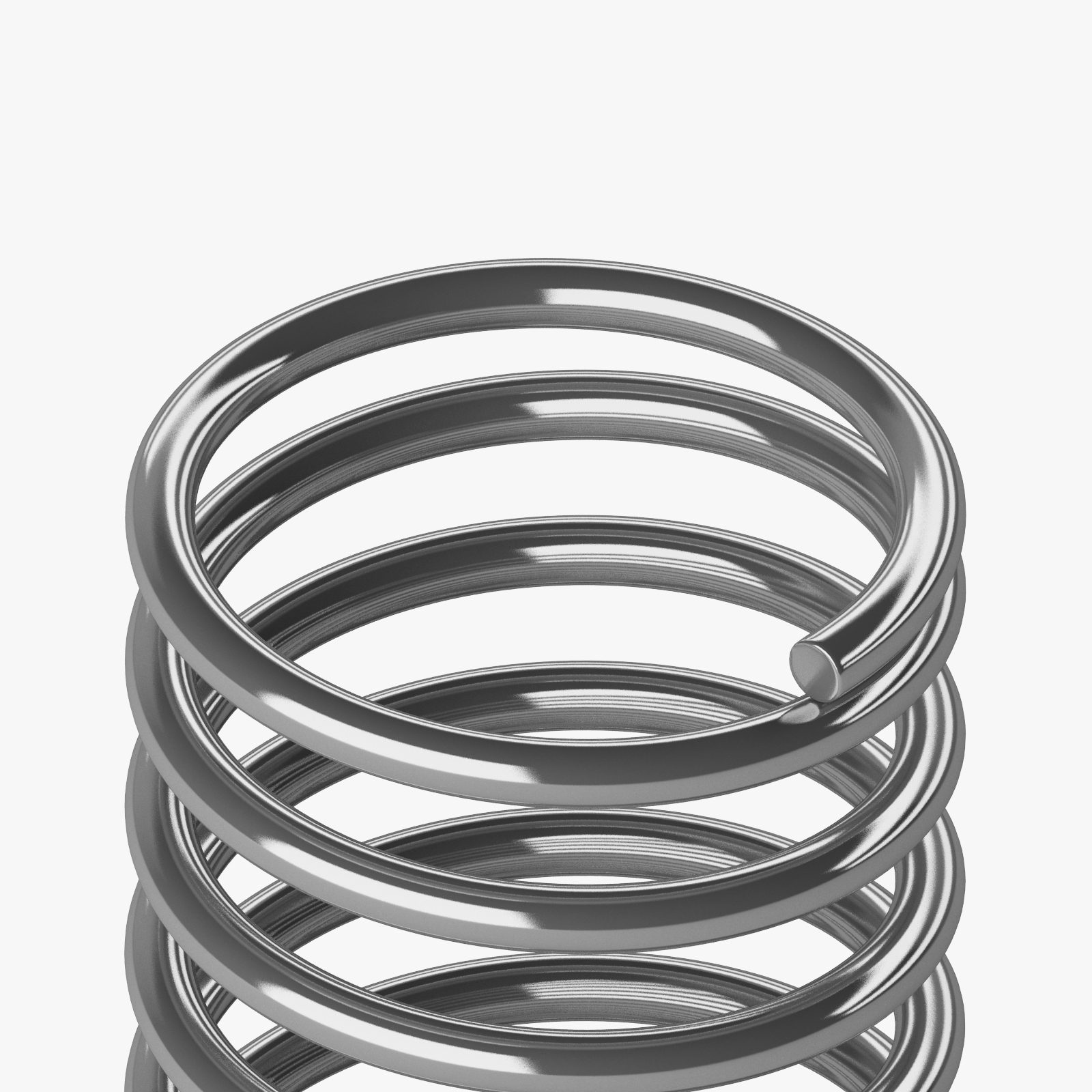 Metal spring - 3D model - TurboSquid 1421677