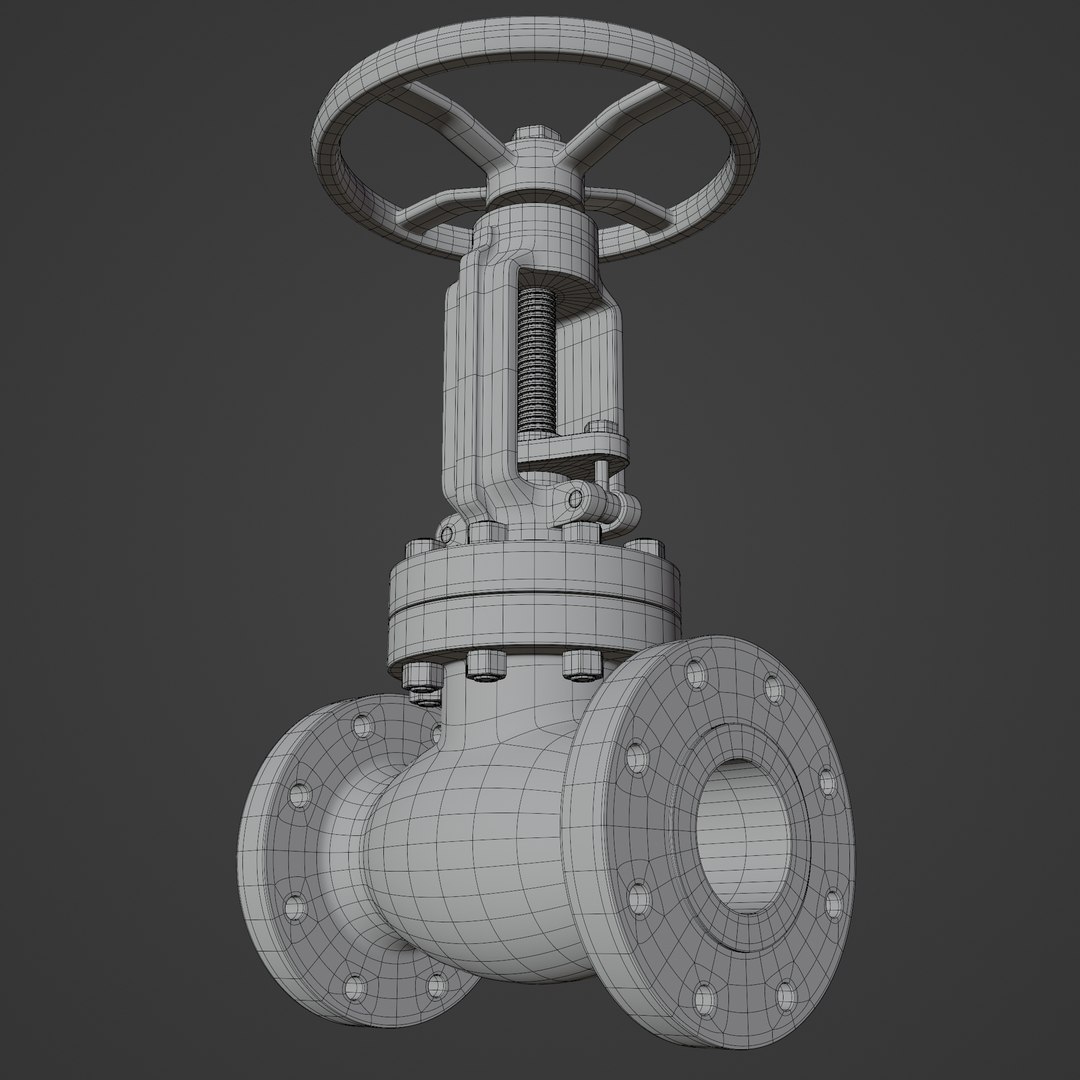 3D Industrial Valve Model - TurboSquid 2081701