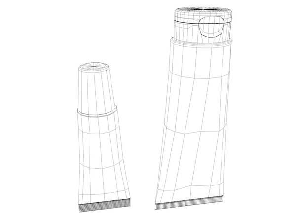 3d model tube