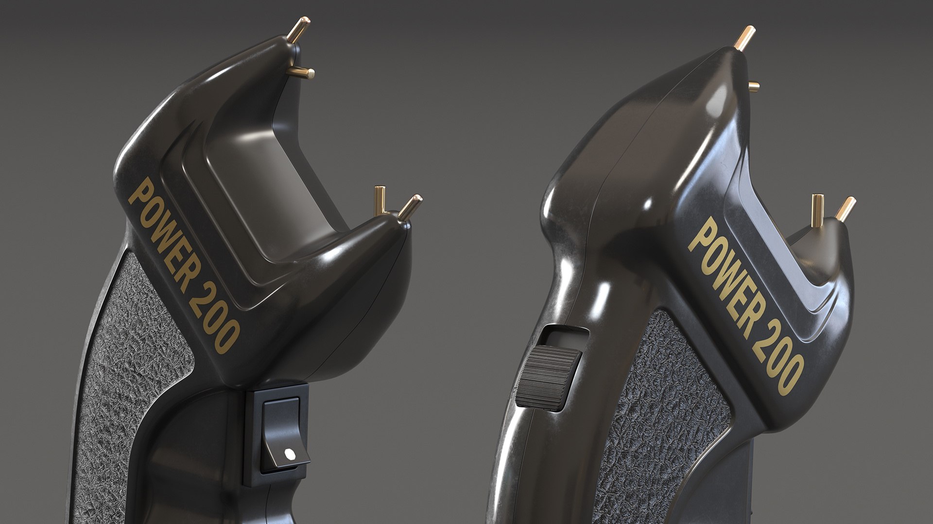 3D Powerful Stun Gun Power 200 Fur - TurboSquid 1992155