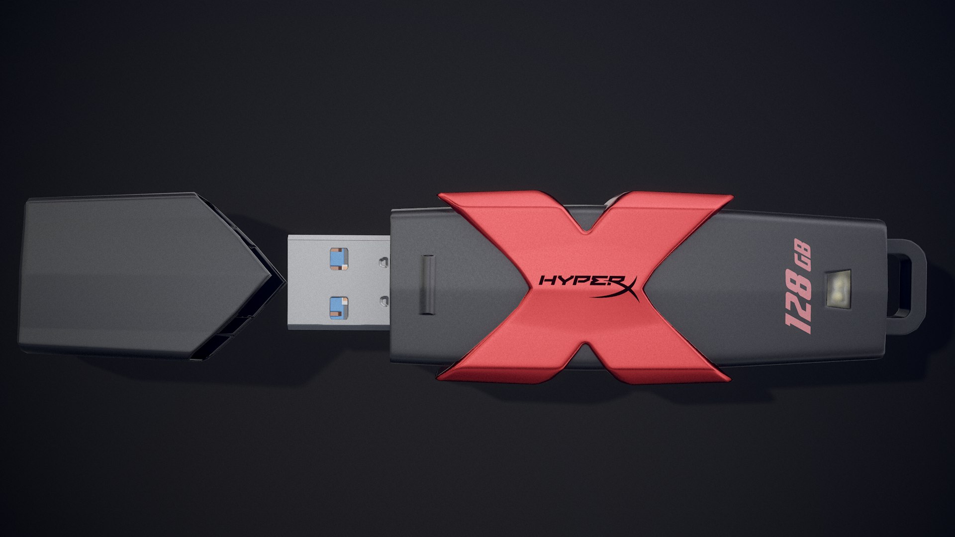 3D Model Usb Flash Drive Hyperx - TurboSquid 1580592