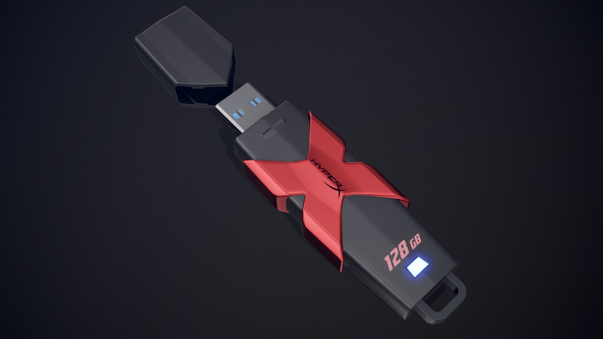 3D Model Usb Flash Drive Hyperx - TurboSquid 1580592