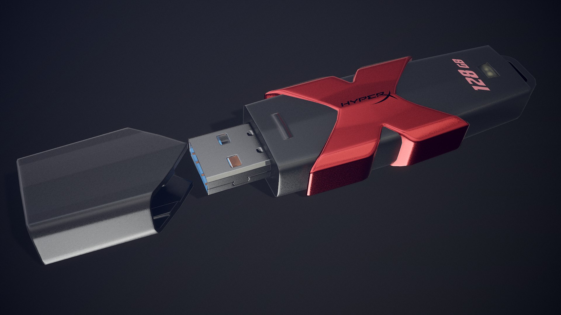 3D Model Usb Flash Drive Hyperx - TurboSquid 1580592