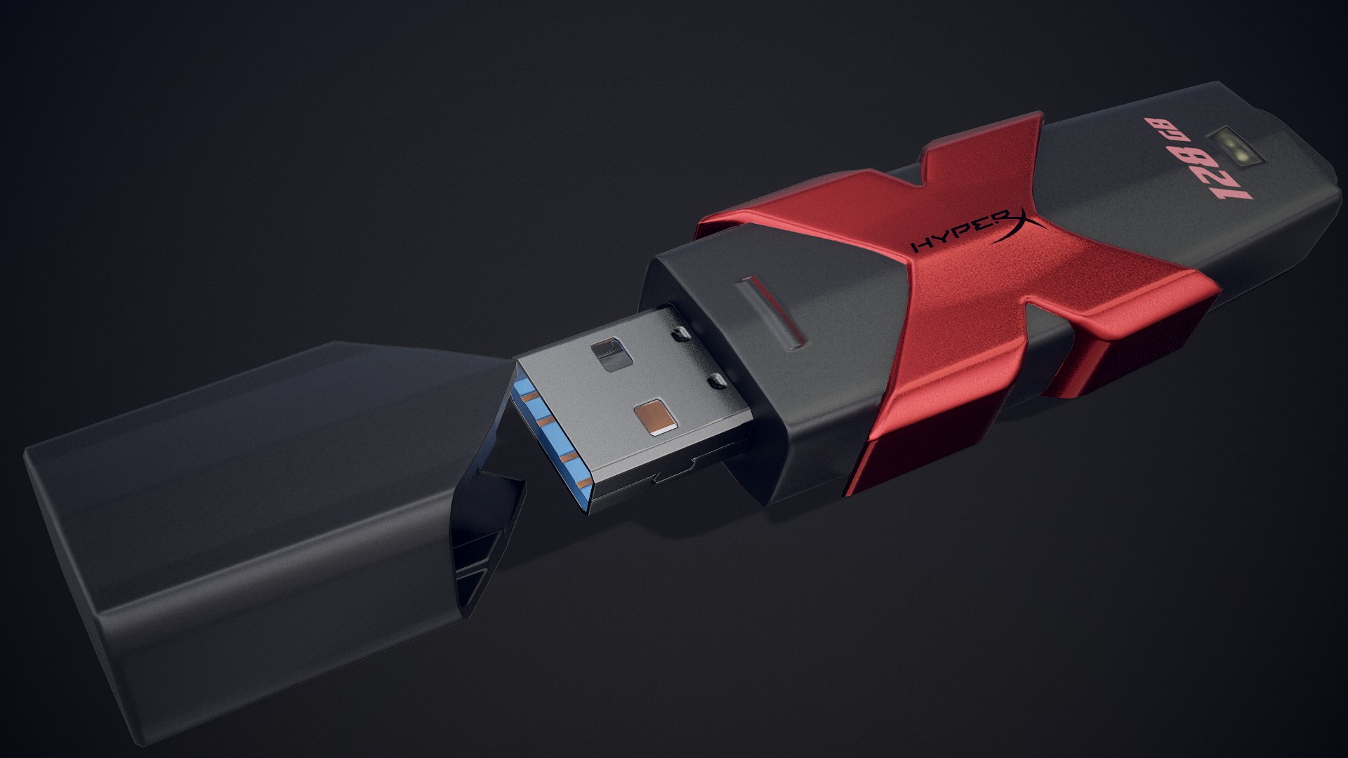 3D Model Usb Flash Drive Hyperx - TurboSquid 1580592