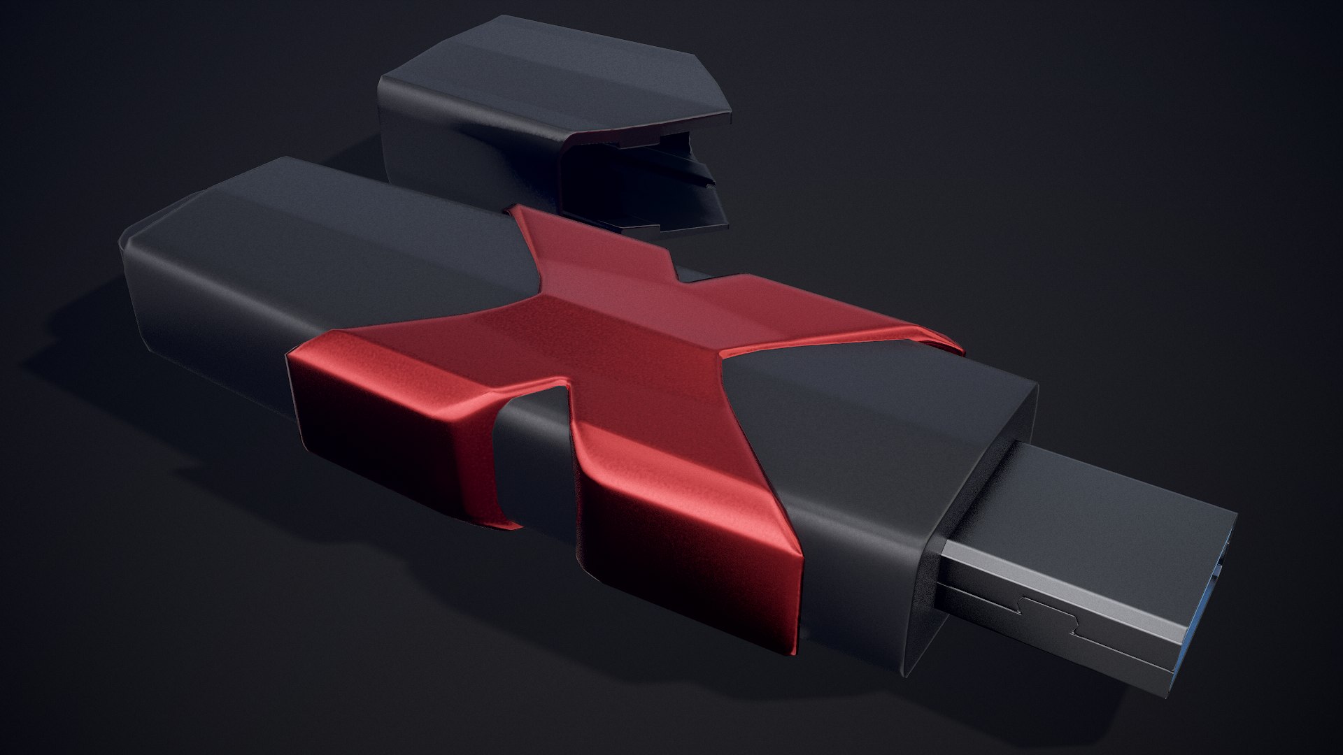 3D Model Usb Flash Drive Hyperx - TurboSquid 1580592