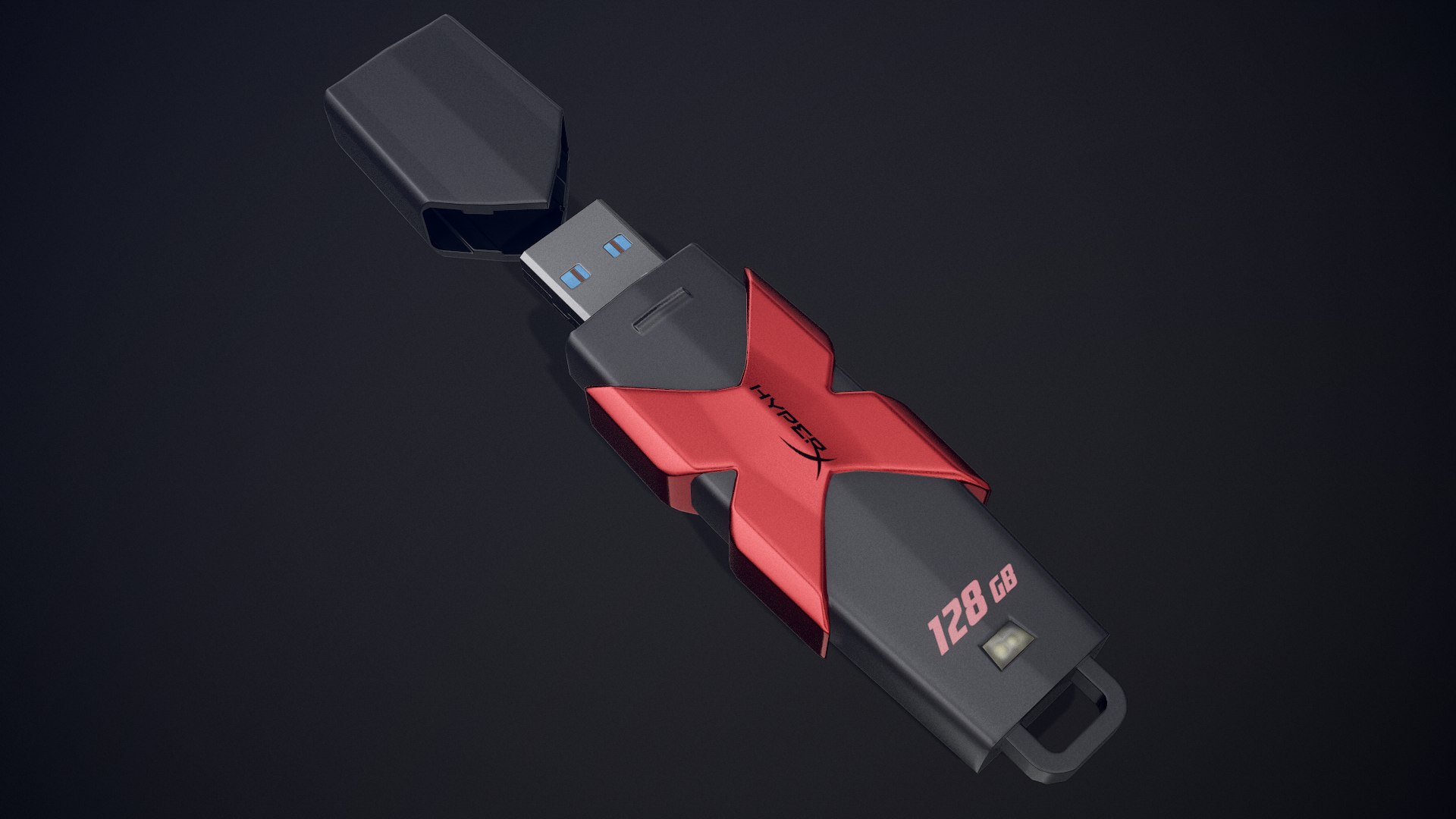 3D Model Usb Flash Drive Hyperx - TurboSquid 1580592