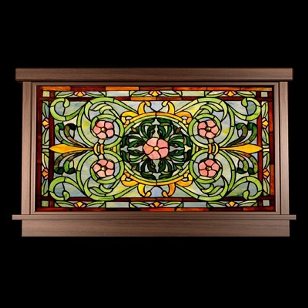 3d Stained Glass Window