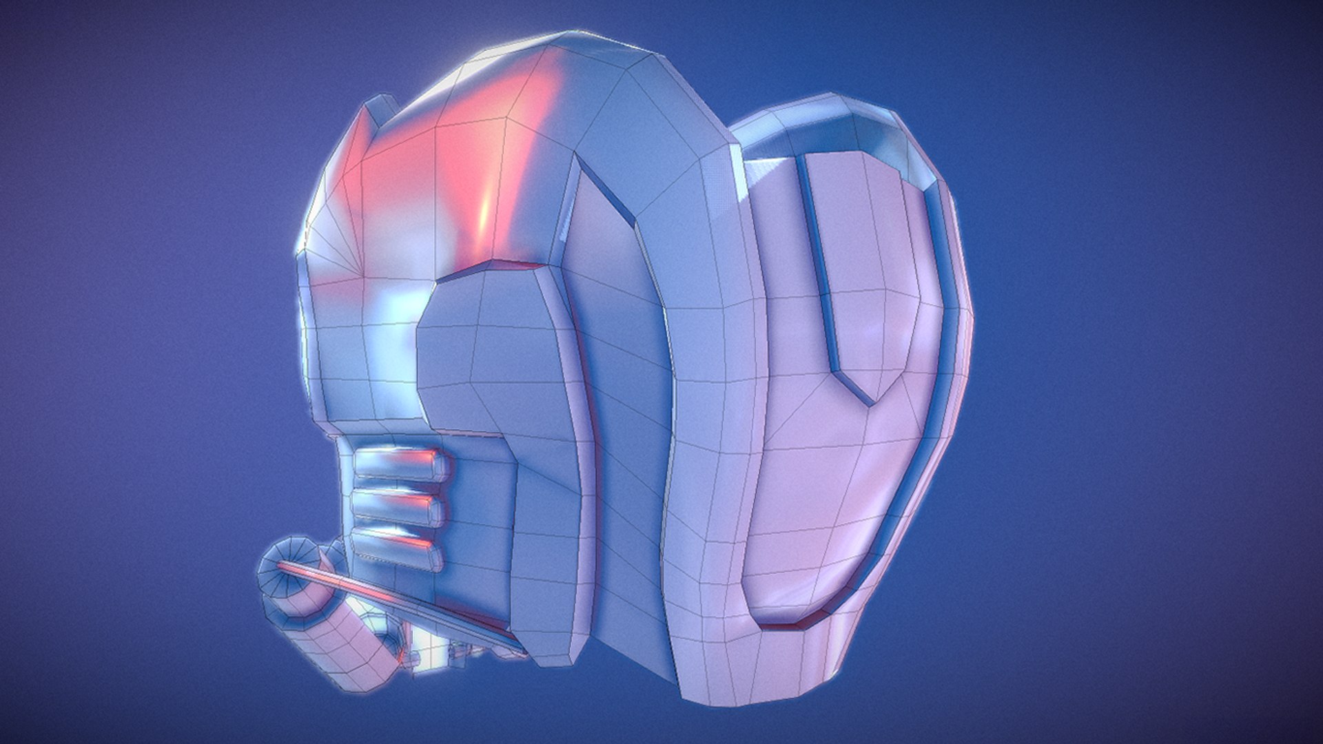 Star Lord Helmet Pepakura