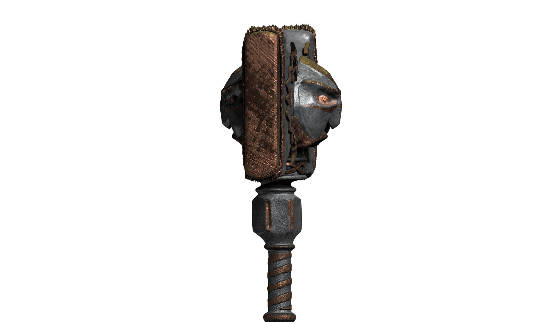 Dwarf Hammer Game Asset 3D Model - TurboSquid 2220510