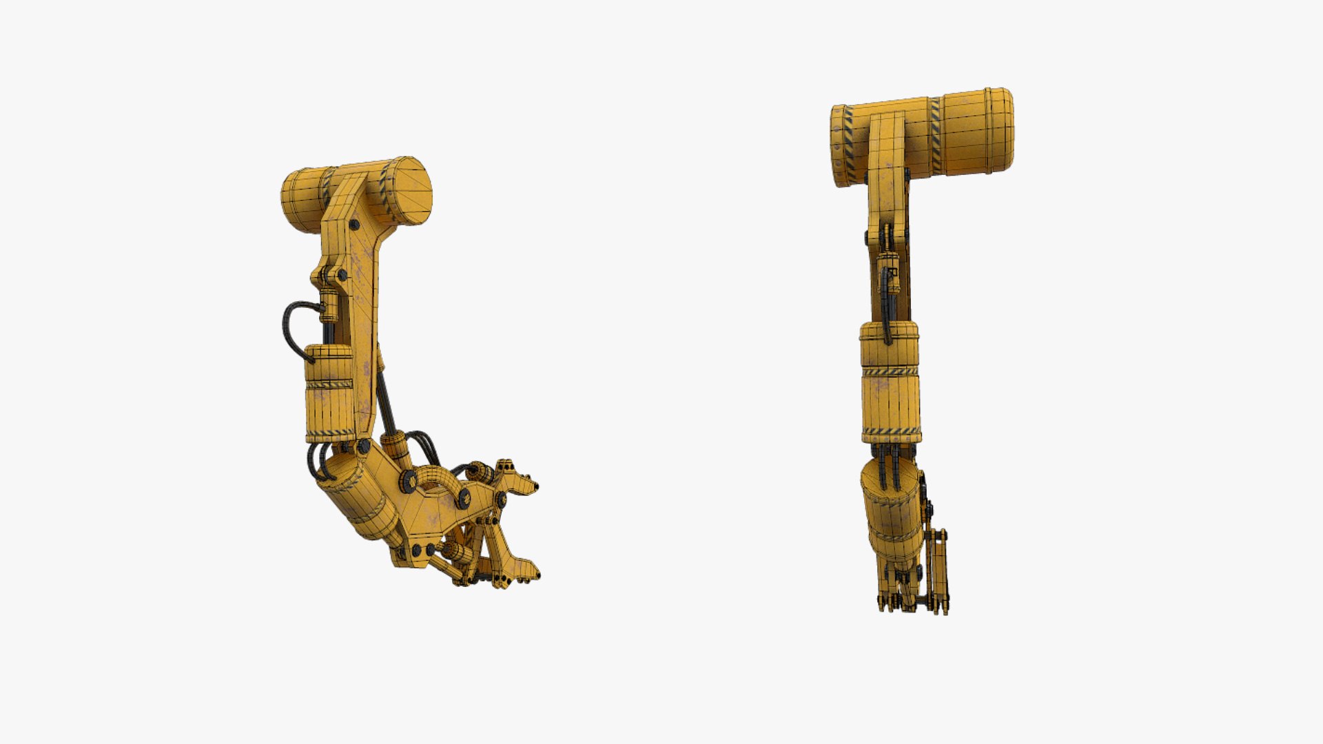Sci Fi Construction Mech 3D Model - TurboSquid 1376524