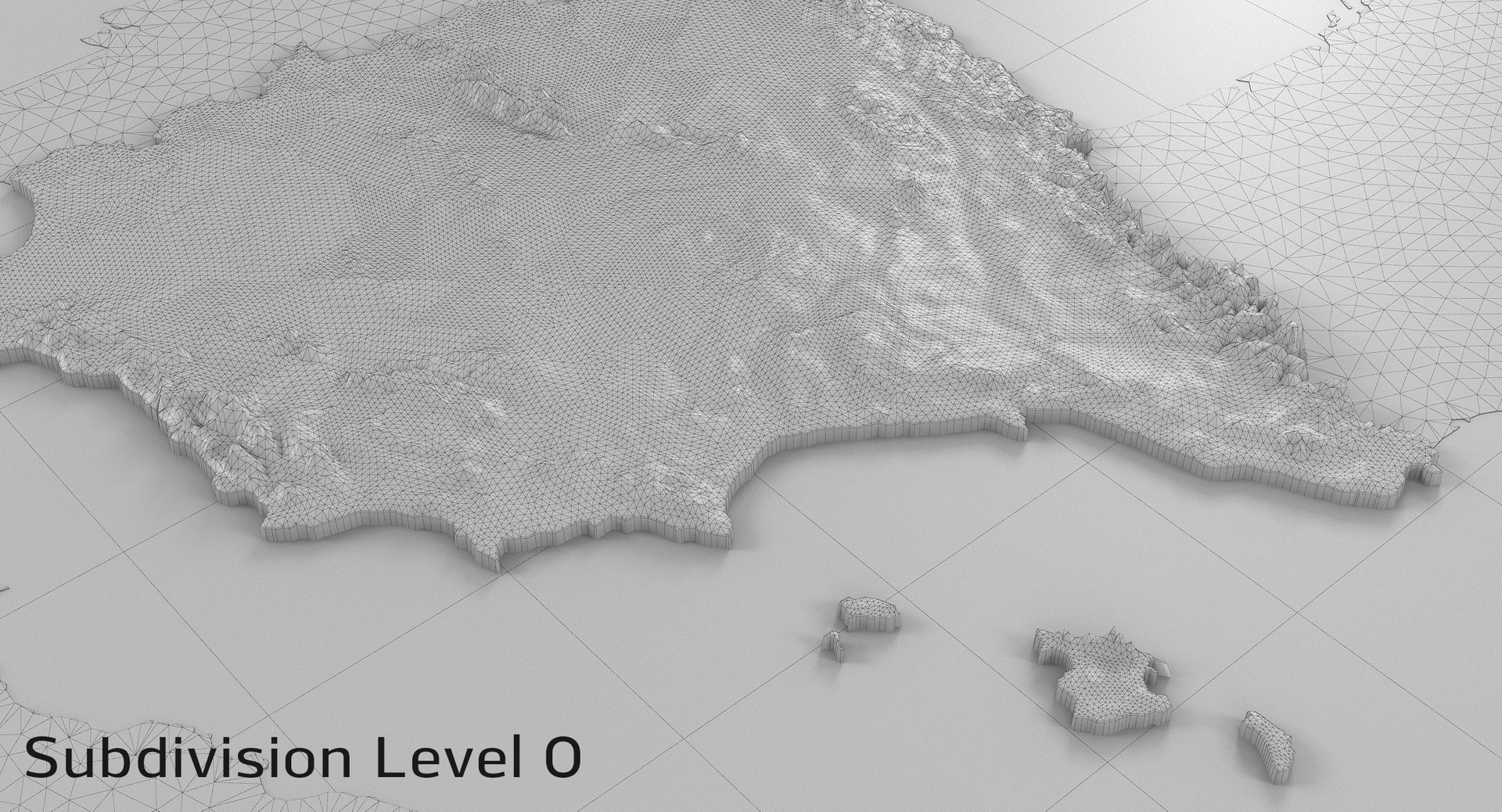 Spain Topographic Map 3D Model - TurboSquid 2334779