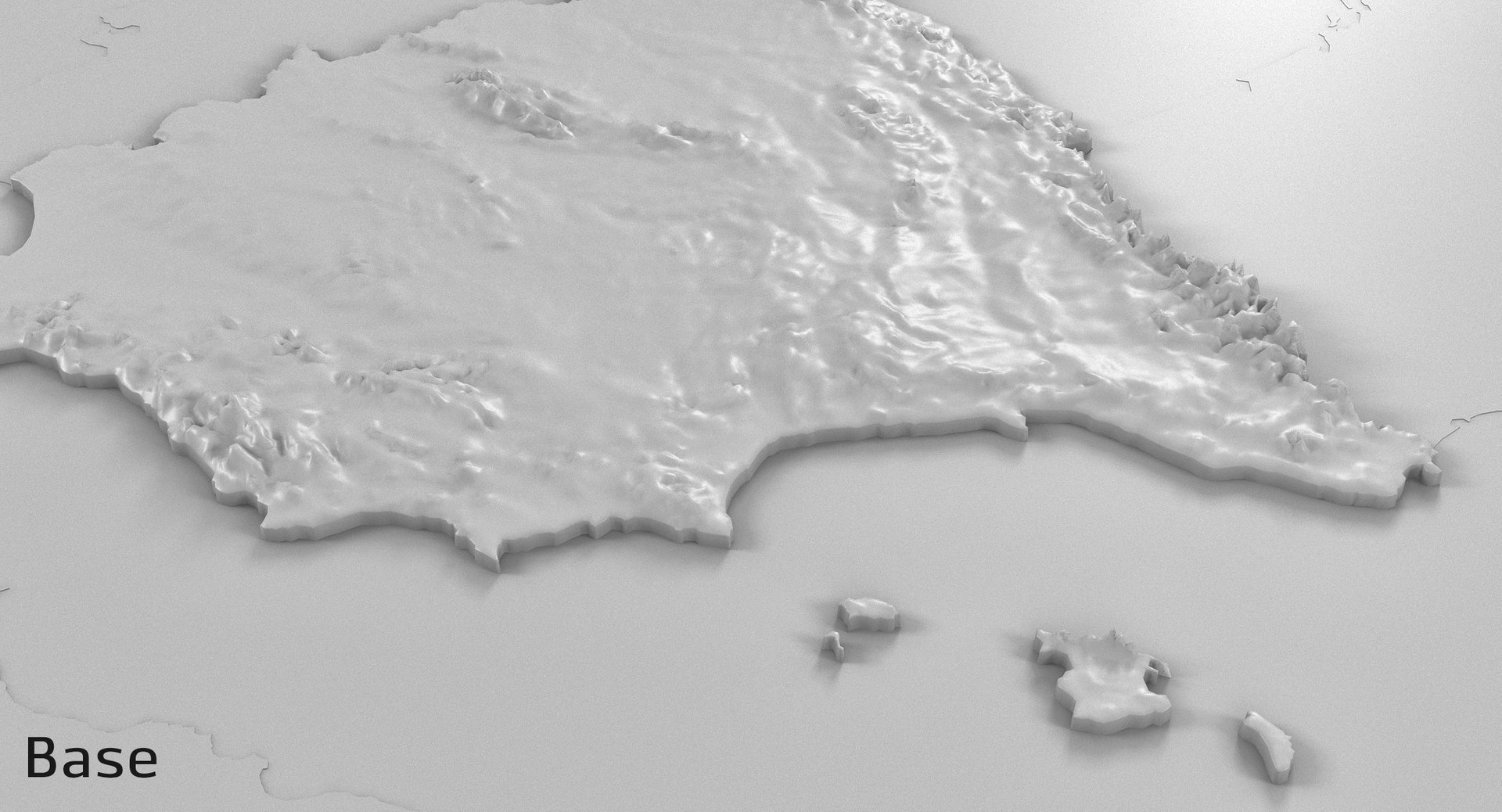 Spain Topographic Map 3D Model - TurboSquid 2334779