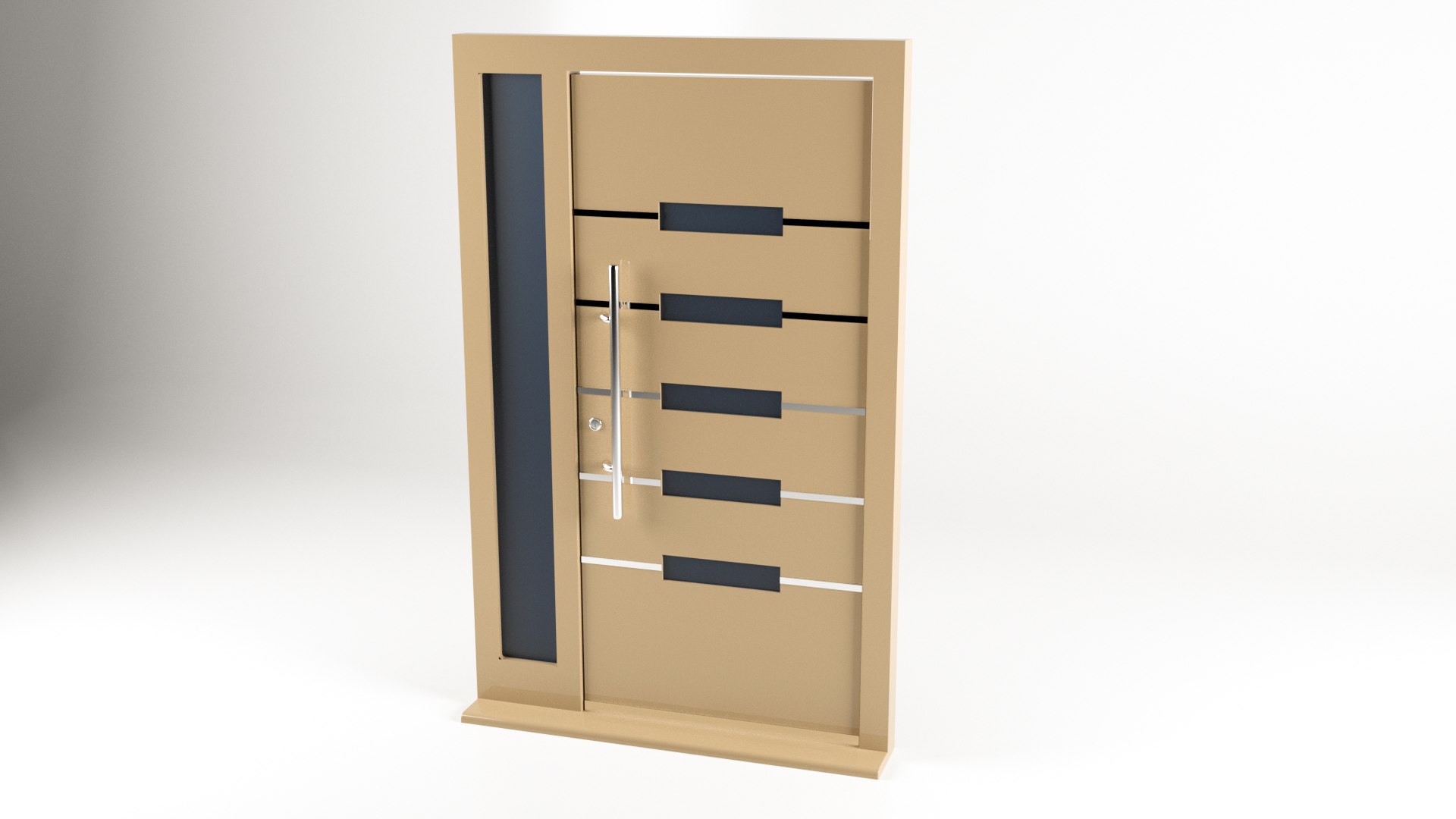 3D Modern Door For Entrance - TurboSquid 1944247