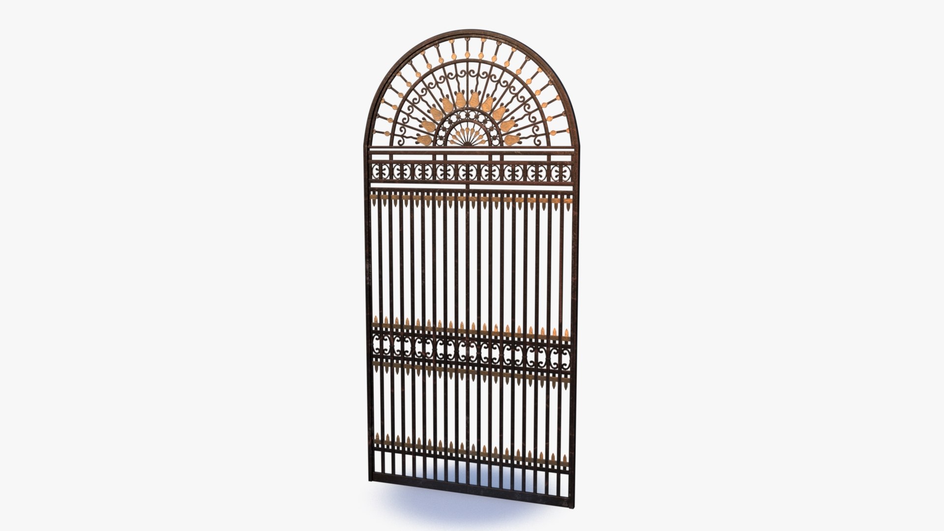 Iron Gate 0001 3D Model - TurboSquid 1884615
