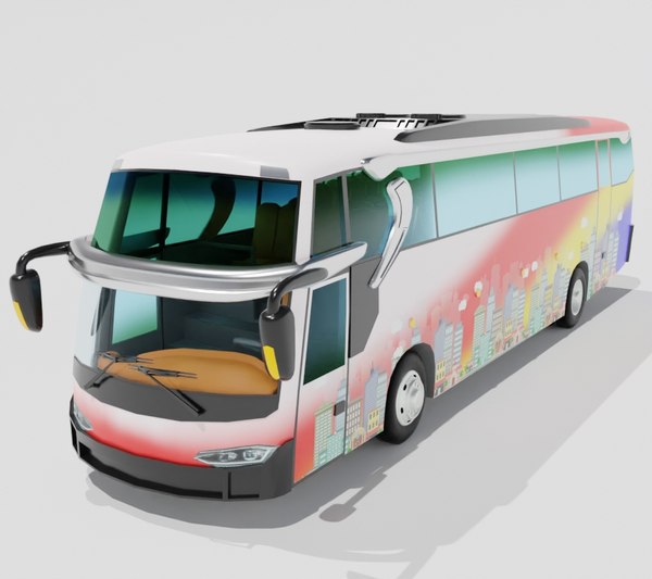modelo 3d Travel Bus realistic 3 2 2 2 2 - TurboSquid 2072831