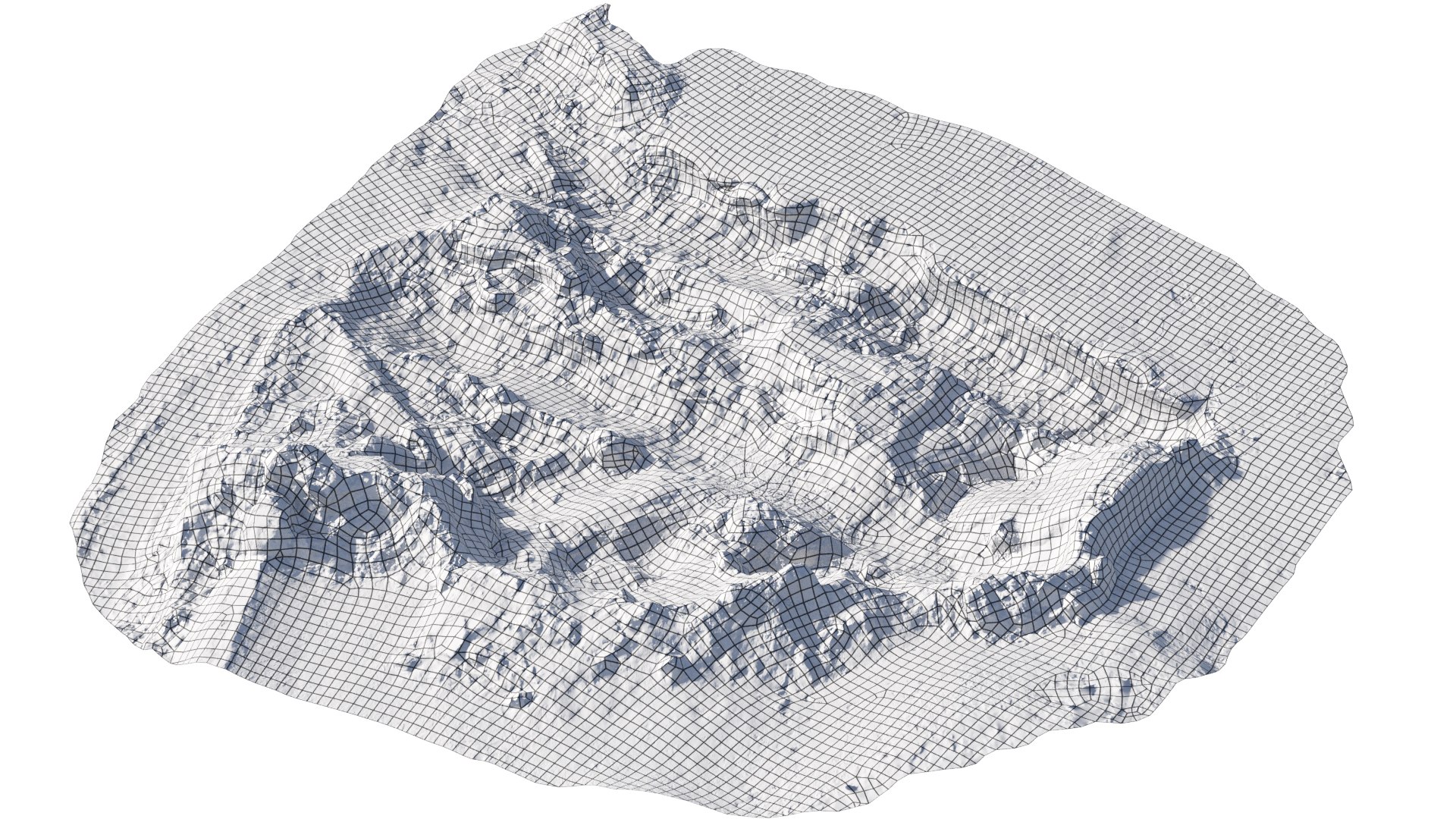 3D model Hole in the snow 2 - TurboSquid 1890697