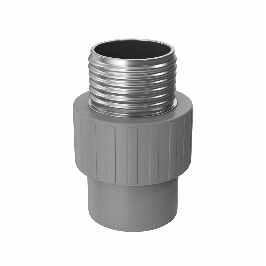 3D Male Threaded Coupling Model - TurboSquid 1967506