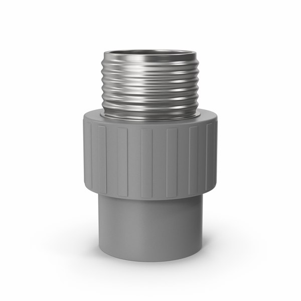 modelo 3d Male Threaded Coupling - TurboSquid 1967506