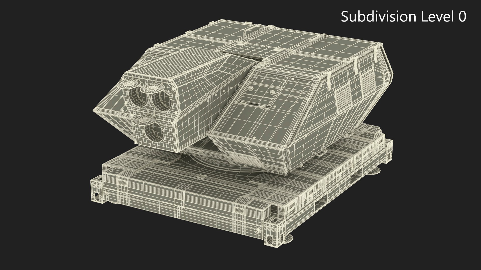 Skynex Laser Air Defense System Green Rigged 3D - TurboSquid 2202551