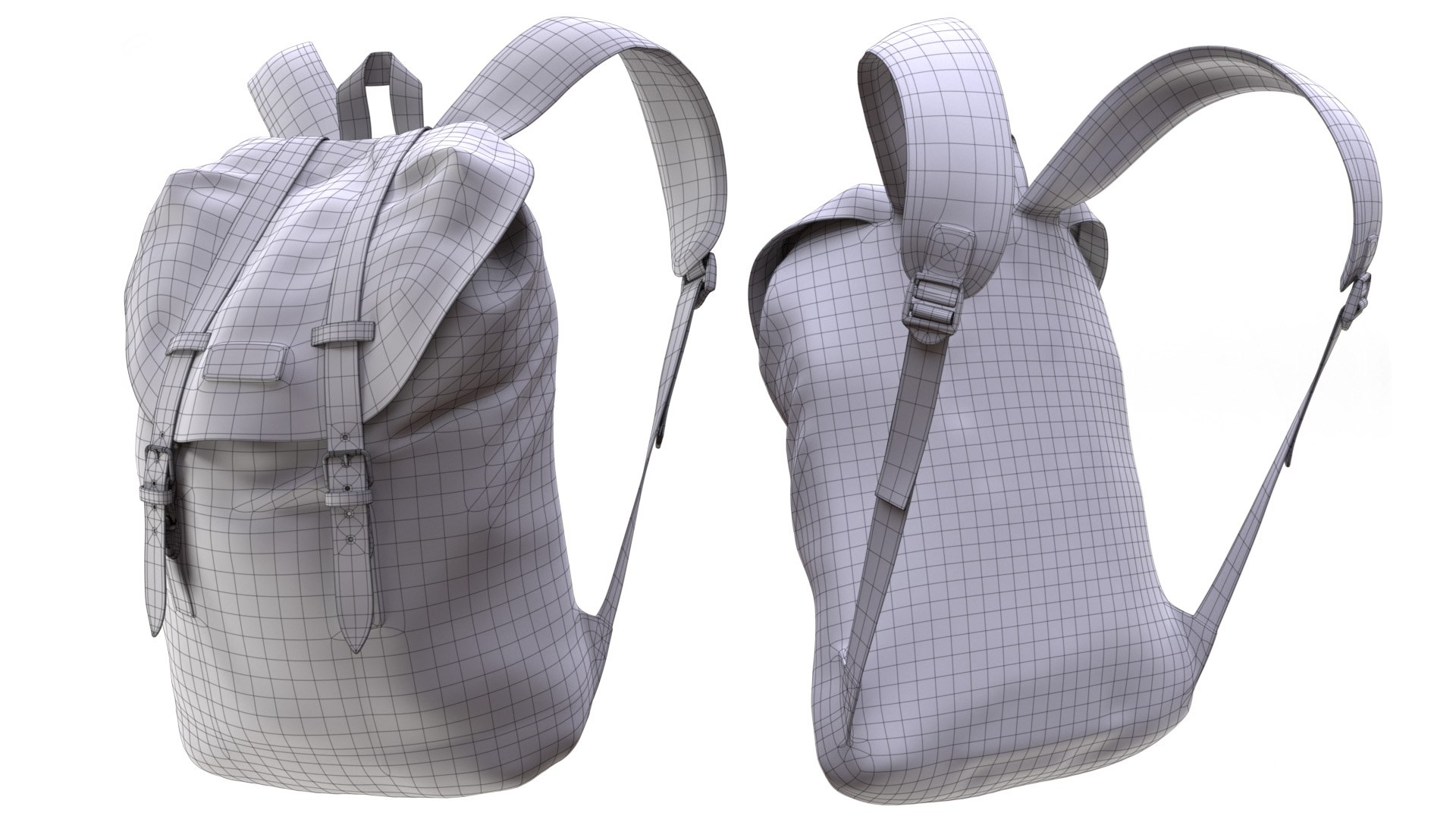 Backpack 56 - All MH Bodies UE5 Skeletons - Rigged 3D Model ...