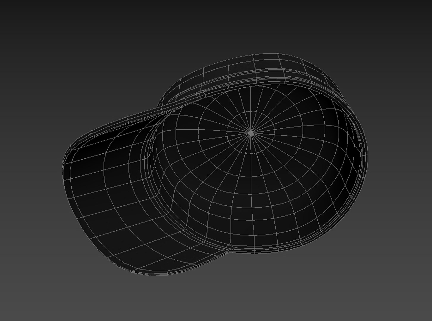 3D model black patrol cap - TurboSquid 1624951