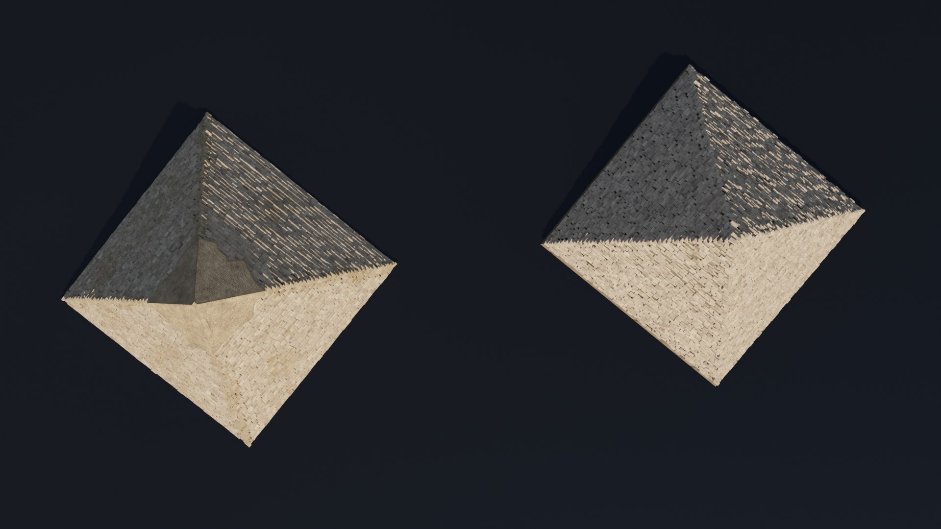 The Pyramids Of Giza 3D Model - TurboSquid 2095629