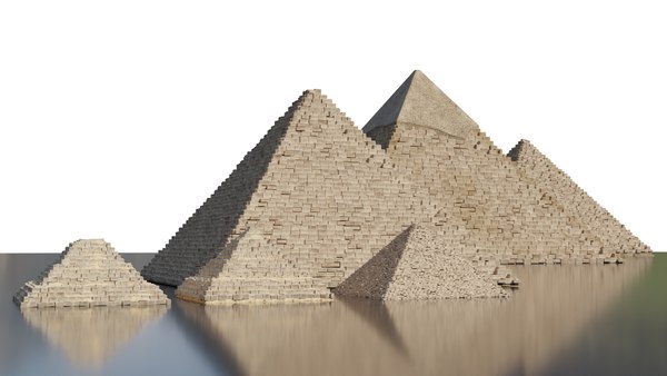 The Pyramids of Giza 3D 모델 - TurboSquid 2095629