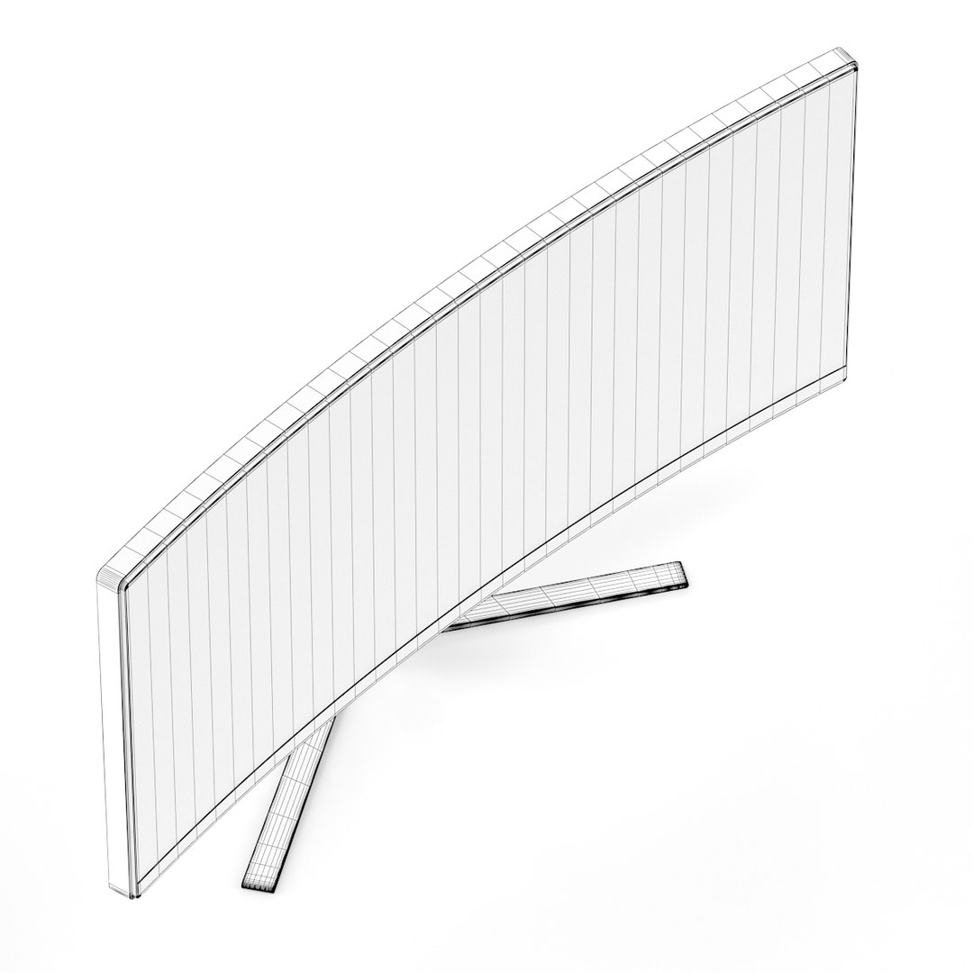 3d panoramic computer monitor model