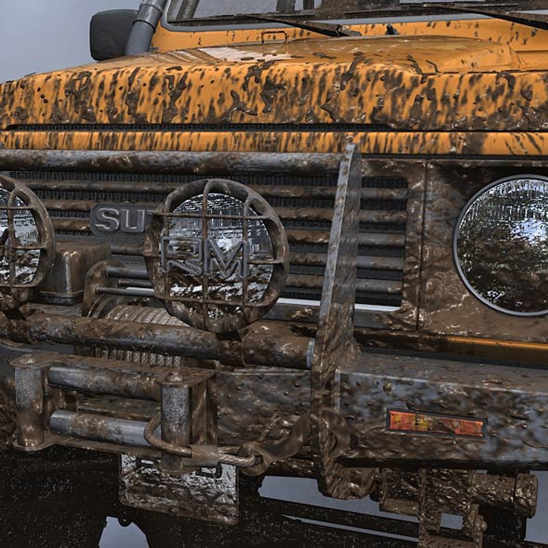 Suzuki Samurai Car Tuning 3d Model