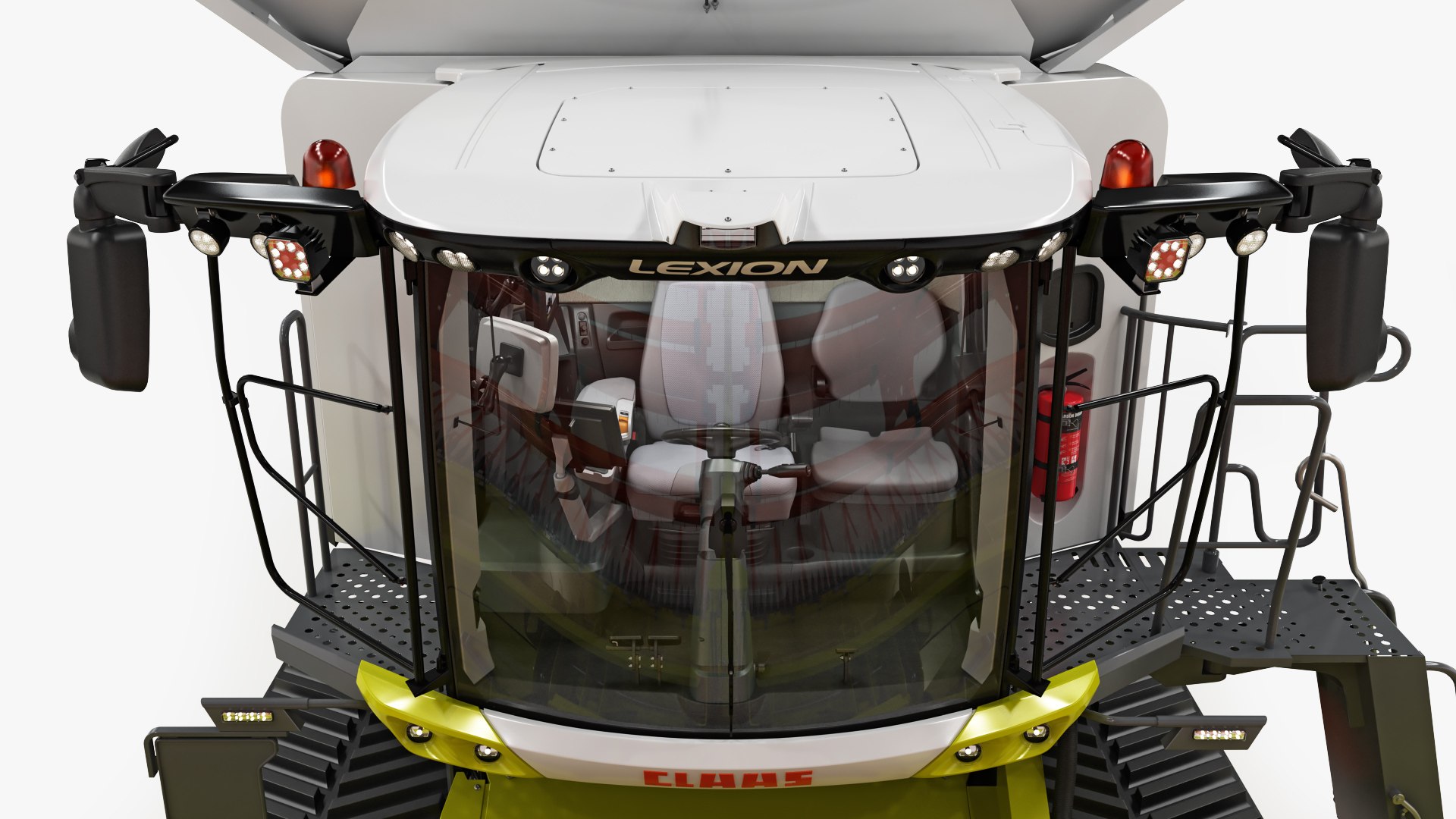 3D CLAAS LEXION 8900 Wheeled Combine Harvester - TurboSquid 2024753