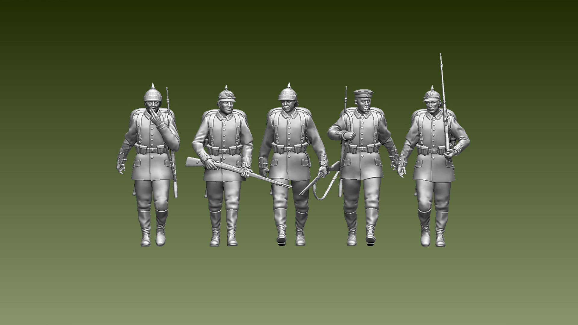 독일 군인 ww1 3D 모델 - TurboSquid 1764958